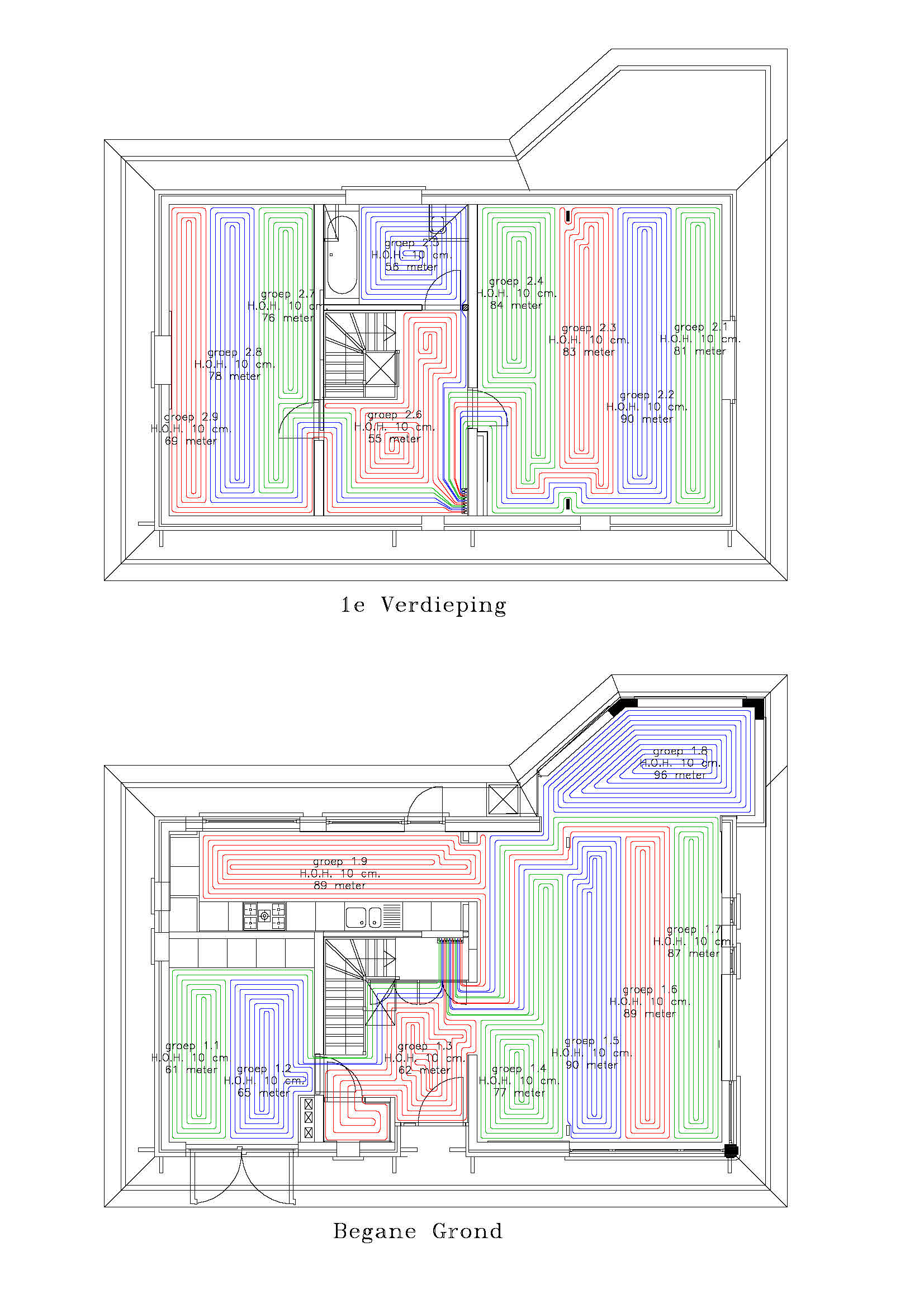 Voorbeelden legplan – Timmermann